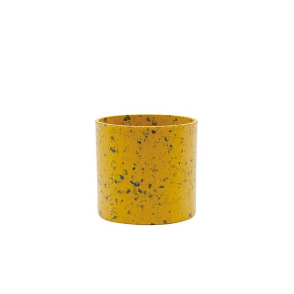 ●円柱型のエコポット。観葉植物の鉢カバーとしてはもちろん、　シンプルなカラーリングなのでお水を入れてお花を彩るポットとしてもお楽しみいただけます。●鉢底穴はあいていませんが、ペン先などでかんたんにあけられることができます。●エコポットとは天...