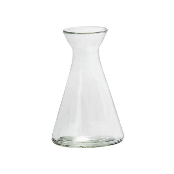 クリアな一輪挿し花瓶散歩道の花を一輪かざってはいかがでしょうか。小さな花を活けたり、そのままインテリアとして飾っても素敵です。■材質：ガラス■サイズ（約）7cmΦＸ高さ10.8ｃｍモニターの発色の具合によって実際のものと色が異なる場合があり...