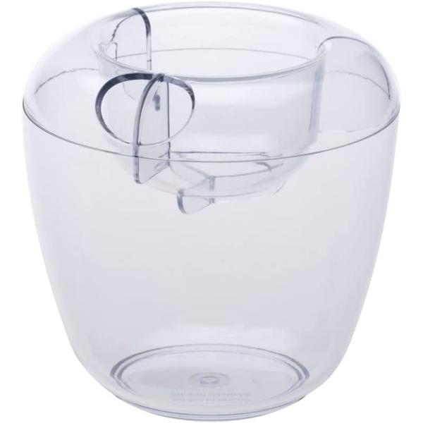 ヒヤシンスなどの球根やサボテン多肉植物を手軽に楽しめるスタイリッシュな水栽培容器。上部の球根支持部はヒヤシンス特大球（球周18cm程度）に最適なサイズです。サイズ：Φ116×H114mm水容量：0.45L材質：AS樹脂カラー：クリア大和プラ...