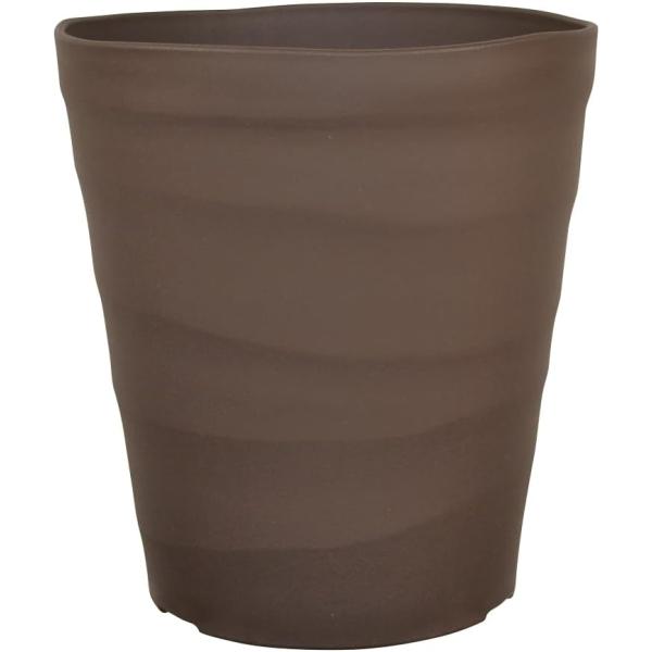 手作り感のある陶器風デザイン。サイズバリエーションが豊富で、お部屋の観葉植物の植え替えや、お庭のシンボルツリーの植え付けにもぴったり。通水性や通気性のよい底穴構造なので、バラや果樹の育成にもおすすめです。サイズ：Φ142×159mm　容量：...