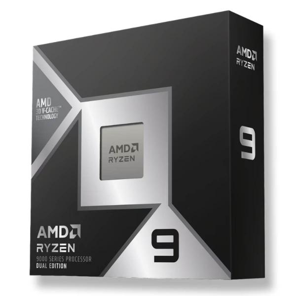 【究極の性能、二つの力。AMD Ryzen 9 9950X3D2 Dual Edition】世界中のゲーマーとクリエイターを熱狂させる、AMD史上最強のフラッグシップモデルが登場。■ 2つの「3D V-Cache」がもたらす異次元のゲーム体...