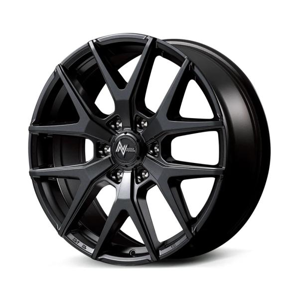 送料無料（沖縄・離島除く）★ホイール１本の税込み価格※メーカー直送品★ＮＩＴＯＲＯ　ＰＯＷＥＲ　M62 TOMAHAWK 　８Ｊ-１７　６Ｈ１３９．７　＋２０　バレルブラック(BBK)★ホイールカラー：バレルブラック(BBK)　　　★ホイー...