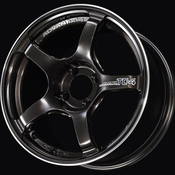 ★送料無料（沖縄・離島除く）★ホイール４本セットの税込み価格※在庫あり、ご注文後、翌日（水・日除く）発送ＡＤＶＡＮＲａｃｉｎｇ　ＴＣ-４５Ｊ-１５　４Ｈ（Ｍ１２）１００　＋４５　ＢＧＲ　４本セット★キャップレスデザイン★別売りＡＤＶＡＮ　Ｒ...