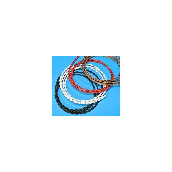 1m単位・電線色：茶色・ペンダントライト用・スタンド照明用・芯線の公称断面積：0.75ｍm2・使用温度の上限値：105℃・電圧：300Ｖ・外被材質：綿・ひし形PSE取得