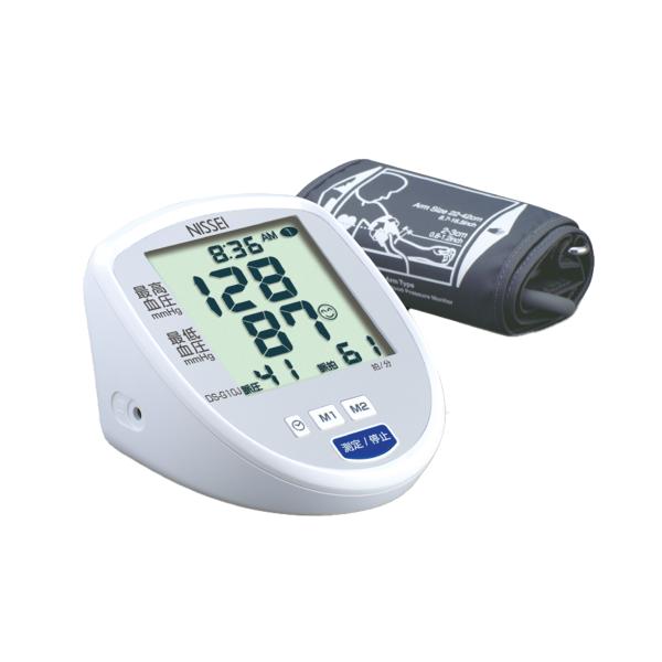 販売名：デジタル血圧計　DS-G10J医療機器認証番号：226AFBZX00162000圧力表示範囲：3-300mmHg(腕帯圧力)　目安：1ｍｍHg測定可能上腕周囲：約22〜42cm使用環境：+10〜+40℃、相対湿度15〜85％(結露な...