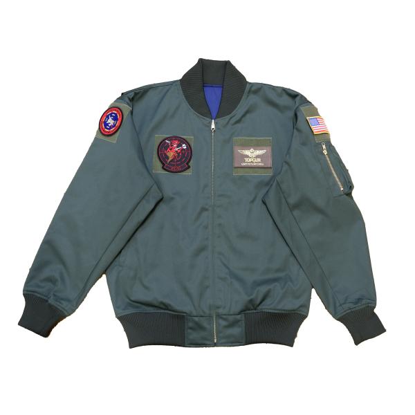 カラー：【表】オリーブグリーン、【裏】ネイビー　素材：ポリエステル65％、綿35％（中綿なし）商品着用モデル：182cm、70kg　着用サイズ：LサイズSサイズ：着丈65.5cm、身幅56.5cm、肩幅48.0cm、袖丈60.0cmMサイズ...