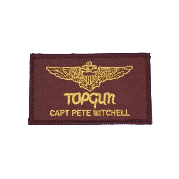 カラー：ブラウン/ゴールドサイズ：高さ5.8cm×幅10.0cm裏面：両面ベルクロ付