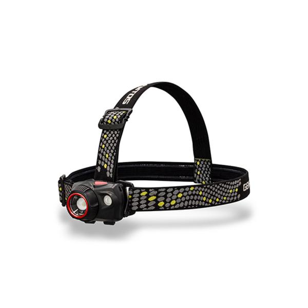 メーカー名：GENTOS使用光源：高輝度チップタイプ白色LED×1個、高輝度チップタイプ赤色LED×1個サイズ：W66.8×H45.5×D42.8mm本体質量：118g（電池含む）明るさ：450ルーメン（Highモード時）/ 200ルーメン...