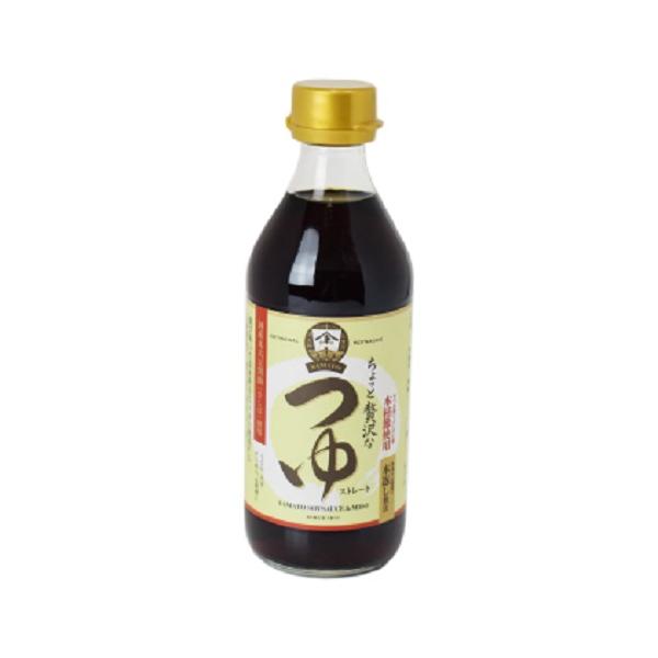 丸大豆しょうゆとみりんを合わせて、じっくりと寝かした「かえし」削りたての鰹節でとった「だし」この独特のかえしとだしを合わせる「本返し」のまろやかなだしつゆです。ざる蕎麦やおろし蕎麦にぴったりのやさしい甘さです。蕎麦やうどん、煮物の出汁として...