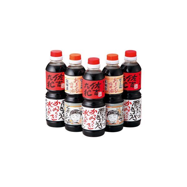 ■内容量・内容物・重量：佐吉のたれ500mlx3、佐吉の醤油500mlx2■原産国・原産地：日本■県名：宮崎県■アレルゲン表示：小麦、大豆■メーカー名：佐吉のたれ