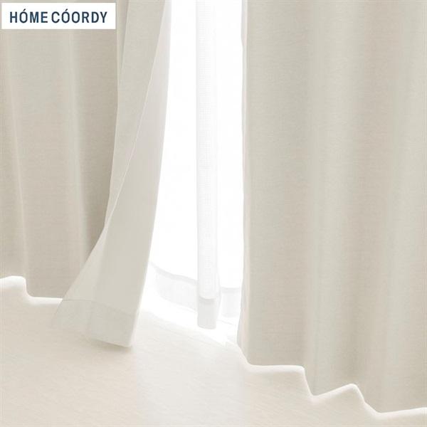 厚地：100×105cm 2枚、レース：100×103cm 2枚カラー：アイボリー