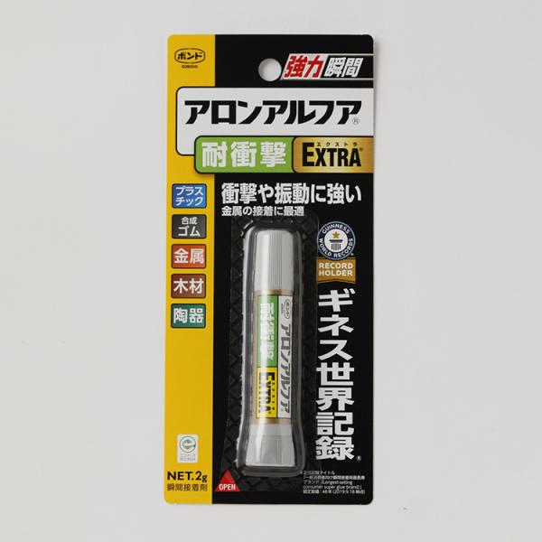 金属・セラミック・モーター周辺部などの衝撃や振動のかかりやすい部分にも威力を発揮します。メーカー　コニシJANコード　4901490046553型番　#04655商品サイズ　23mm×84mm×190mmカラー　透明素材　シアノアクリレート...