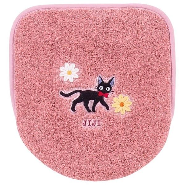 魔女の宅急便でお馴染みのクロネコジジをあしらったかわいいトイレタリー<<タイプ 兼用蓋カバー>>メーカー センコーJANコード 4973422127678JANコード4973422127678