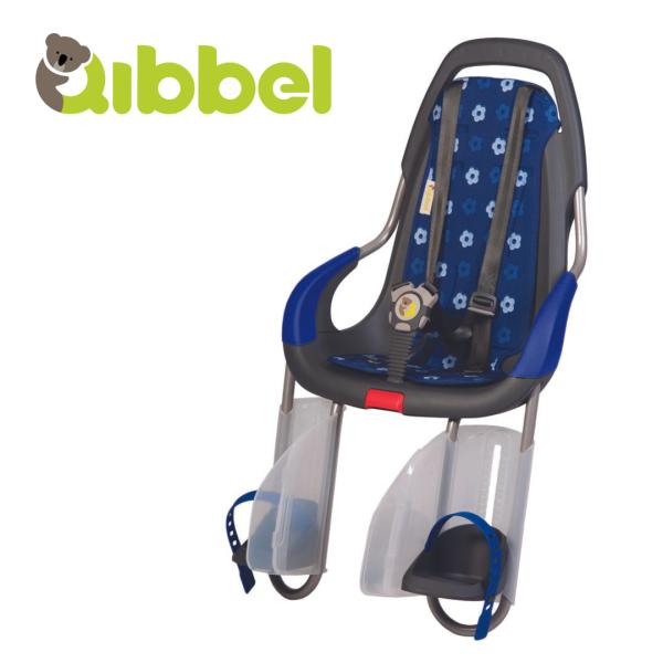 ★オランダ生まれのチャイルドシートブランドQibbel(キュベル)のリアキャリア取付タイプのチャイルドシート★●剛性感のあるシートの安全性はもちろん、オランダらしいデザインのクッションがかわいいチャイルドシートです。 ●シート下部に取付装置...