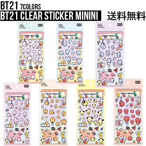 BT21の公式グッズから実用的でかわいいステッカーが登場！跡が残りにくいので、汚れる心配もありません！※15時までの決済完了で当日発送！もちろん全国送料無料です！<内容>1枚セット＜素材＞PVC＜サイズ＞95×150mm