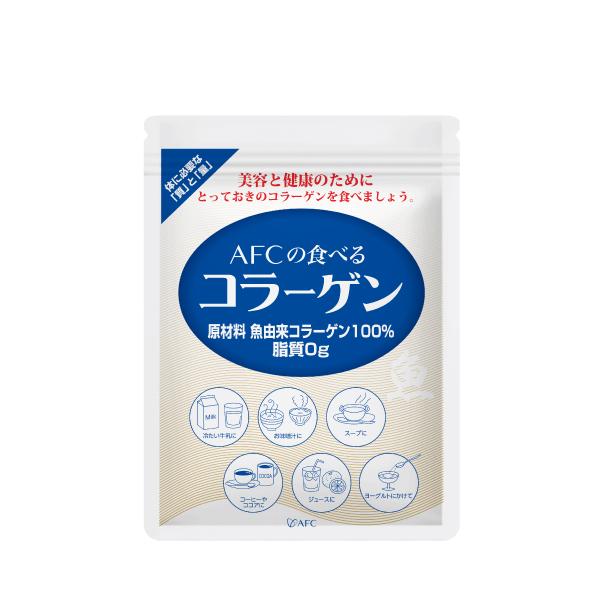 <br/>厳選した魚（ティラピア）を使用し、脂質0の100％なコラーゲン粉末。 低分子化したコラーゲンで消化・吸収されやすいくなっています。クセもなく溶けやすいので、色々な飲み物や料理に混ぜるだけ、手軽にコラーゲンを補給できます...