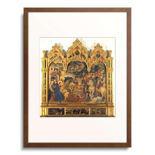 Artist:  Gentile da Fabriano,ca. 1370-1427 Imagetitle:  Adoration of the Magi. 1423 Dimensions:  173 x 220 cm Medium:  T...