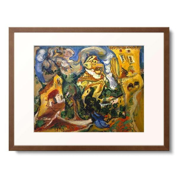 Artist:  Soutine, Chaim,1894-1943 Medium:  The Village. About 1923-24 Dimensions:  75 x 93 cm Medium:  Oil/Canvas Locati...