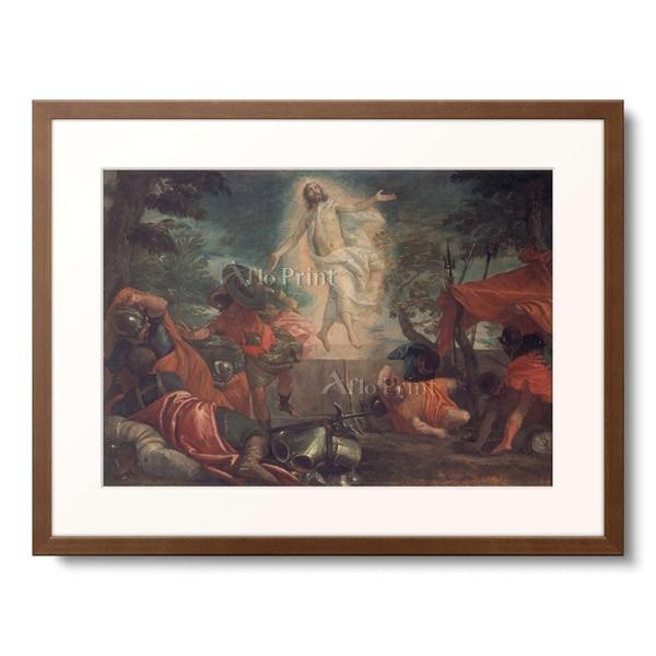 作家名： パオロ・ヴェロネーゼ ( 1528年 - 1588年 ) 国籍： イタリア ジャンル　： ルネサンス　ヴェネツィア派Artist: Veronese, Paolo und StudioImagetitle: Resurrectio...