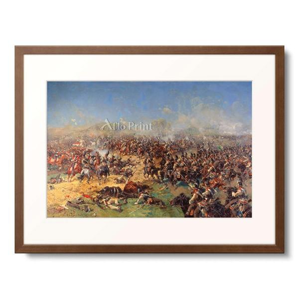 作家名:ボロジノの戦いArtist: Roubaud, Francois (Frants),1856-1928 Imagetitle:Battle of Borodino on 26th August 1812 (The third att...