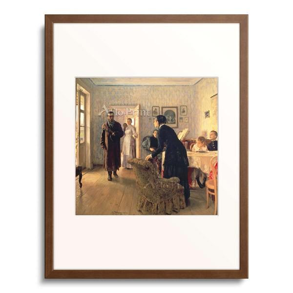 作家名:イリヤ・レーピンArtist: Repin, Ilja Efimowitsch,1844-1930 ウクライナ　ロシアMedium: Unexpected. 1884-88 Dimensions: 160,5 x 167,5 cm ...