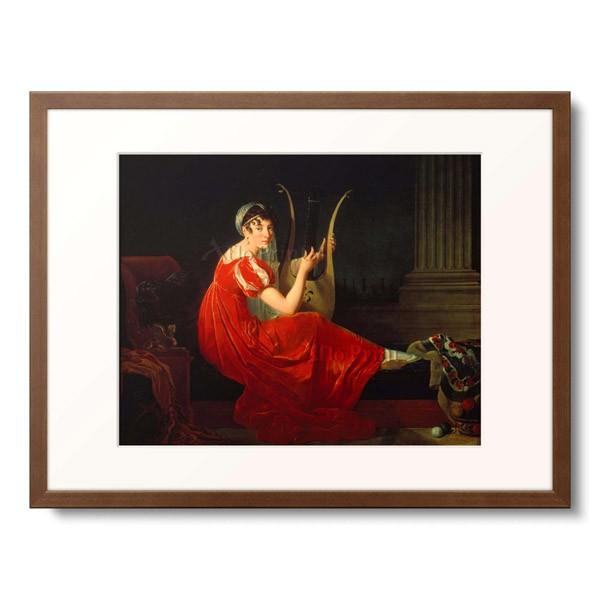 Artist:  Riviere, Briton,1840-1920 Imagetitle:  Portrait of a Lady with stringed instrument. Location:  Moskau, Puschkin...