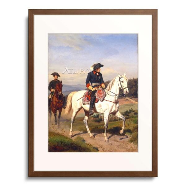 Artist:  Hunten, Johann Emil,1827-1902 Imagetitle:  Friedrich the Great approaching Schweidnitz. About 1865 Dimensions: ...