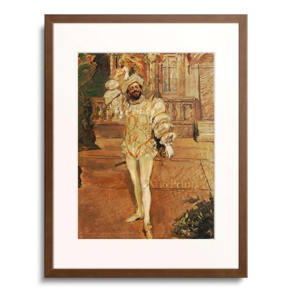 作家名： マックス・スレフォークト (1868年-1932年)国籍：  ドイツ ジャンル：  印象派 Artist:  Slevogt, Max,1868-1932 Imagetitle:  The Singer d'Andrade as ...