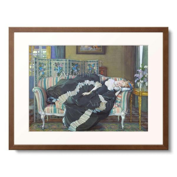 Artist:  Somow, Konstantin,1869-1939 Imagetitle:  Repose. Location:  Moscow, Tretyakov Gallery