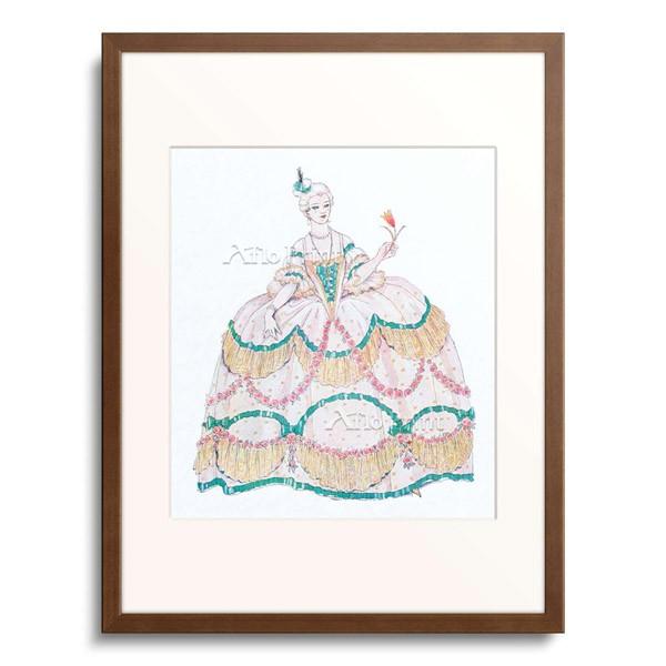 作家名：ジョルジュ・バルビエ  ( 1882年 - 1932年 ) 国籍：フランスジャンル： アール・デコ　ポショワール技法　西洋版画   Artist：Barbier, Georges (1882-1932)  Date：  1925De...