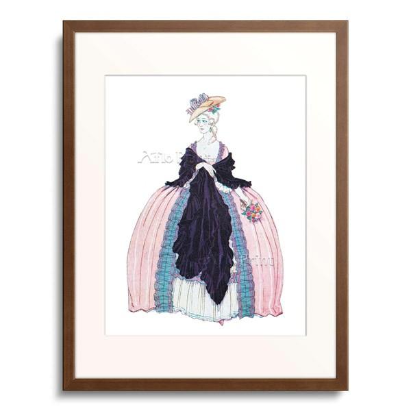 作家名：ジョルジュ・バルビエ  ( 1882年 - 1932年 ) 国籍：フランスジャンル： アール・デコ　ポショワール技法　西洋版画   Artist：Barbier, Georges (1882-1932)  Date： 1925 De...