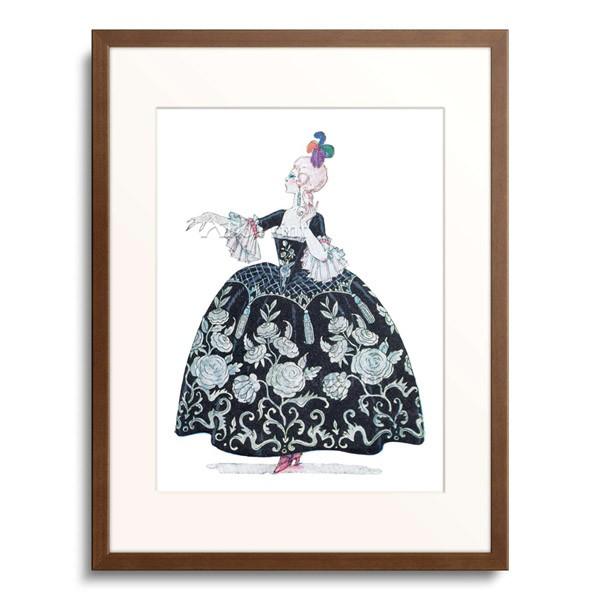 作家名：ジョルジュ・バルビエ  ( 1882年 - 1932年 ) 国籍：フランスジャンル： アール・デコ　ポショワール技法　西洋版画   Artist：Barbier, Georges (1882-1932)  Date： 1925 De...