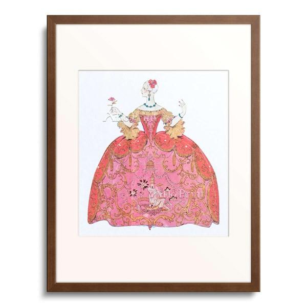 作家名：ジョルジュ・バルビエ  ( 1882年 - 1932年 ) 国籍：フランスジャンル： アール・デコ　ポショワール技法　西洋版画   Artist：Barbier, Georges (1882-1932)  Date： 1925 De...