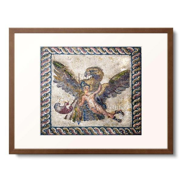 Artist:  Greek Imagetitle:  The Abduction of Ganymede. About 200 AC Medium:  Mosaic Location:  Cyprus, Kato Paphos, Hous...