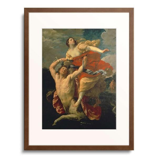 作家名： グイド・レーニ　(1575年-1642年)　タイトル：「ケンタウロスのネッソスに誘拐されるディアネイラ」国籍： イタリア　ジャンル： 　バロック　ボローニャ派  所蔵：ルーヴル美術館Artist:  Reni, Guido,157...
