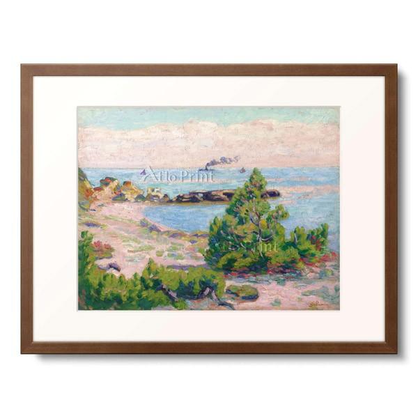 作家名： アルマン・ギヨマン　(1841年-1927年)国籍： フランスジャンル： 印象派   Artist:  Guillaumin, Jean-Baptiste Armand,1841-1927 Imagetitle:  Saint P...