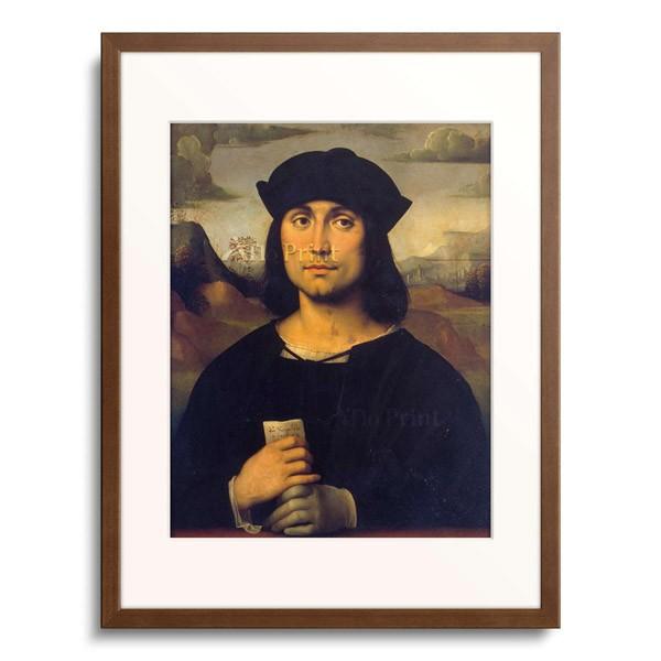 Artist: Francia, Francesco (Raibolini),um1450-1517 Imagetitle:Portrait of the preacher Scappi Dimensions: 55 x 44 cm Med...