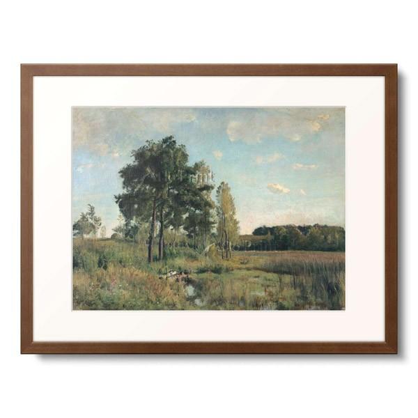 Artist: Menn, Barthelemy,1815-1893 Imagetitle:Marshes. 所蔵:バーゼル市立美術館(スイス)