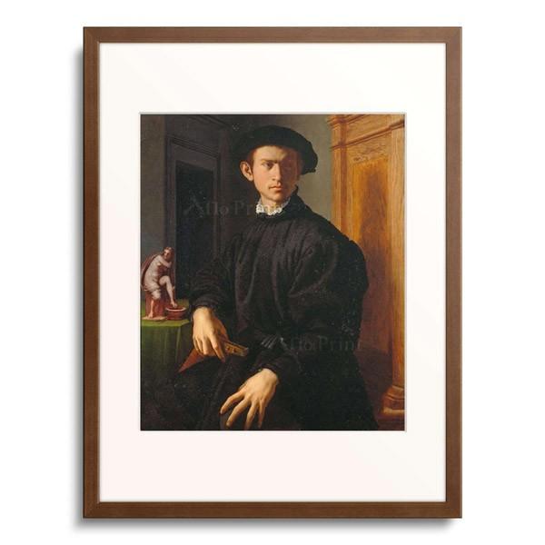 Artist:  Bronzino, Agnolo,1503-1572 Imagetitle:  Bildnis eines jungen Mannes mit Laute. Location:  Florenz, Galleria deg...