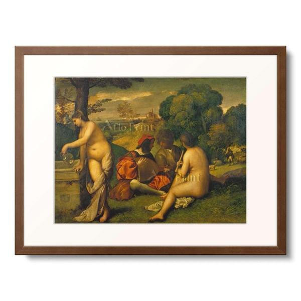 作家名： ティツィアーノ・ヴェチェッリオ (1488/1490年 - 1576年) 国籍： イタリア ジャンル　： ルネサンス　ヴェネツィア派 所蔵：ルーヴル美術館Artist:  Titian (Tiziano Vecellio),148...