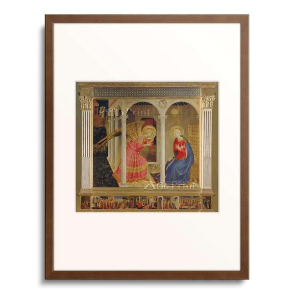 作家名:フラ・アンジェリコ  ( 1387年 - 1455年 )国籍:イタリア ジャンル:ルネサンスArtist: Angelico, Fra,ca. 1400-1455 Imagetitle:Verkundigung Mariae. Di...