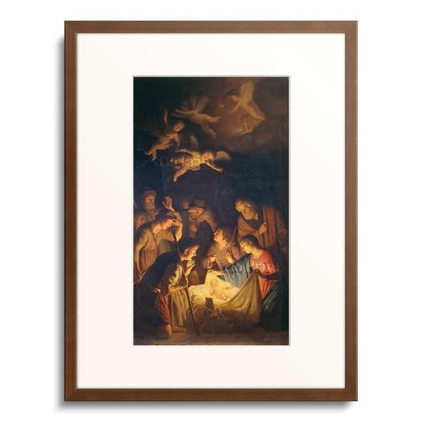 Artist:  Honthorst, Gerrit van,1590-1656 Imagetitle:  Adoration of the Shepherds. 1617 Dimensions:  338.5 x 198.5 cm Med...