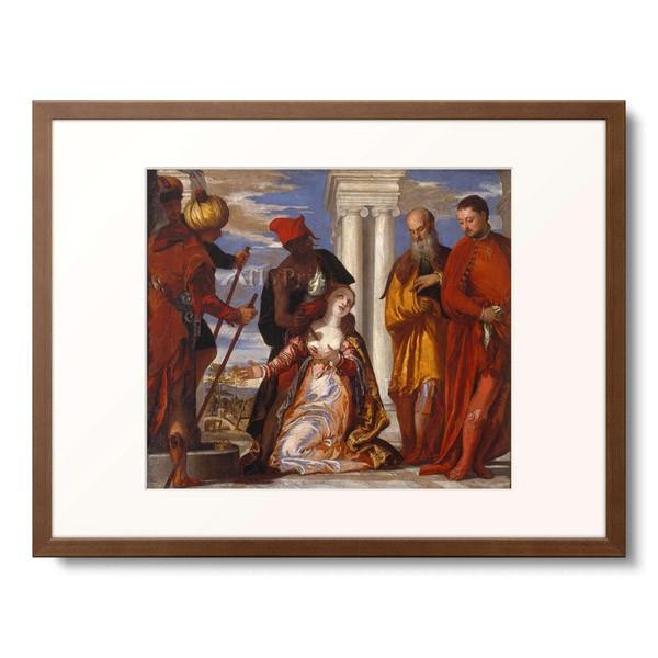 作家名:パオロ・ヴェロネーゼ  ( 1528年 - 1588年 ) 本名:パオロ・カリアーリ国籍:イタリアの画家 ジャンル:ルネサンス、ヴェネツィア派年代:16世紀 そのほか:16世紀ヴェネツィア派を代表する画家Artist: Verone...