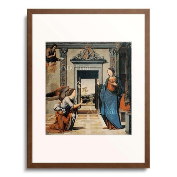 Artist:  Albertinelli, Mariotto di Bigio,1474-1515 Imagetitle:  Annunciation. Location:  Volterra, Dom