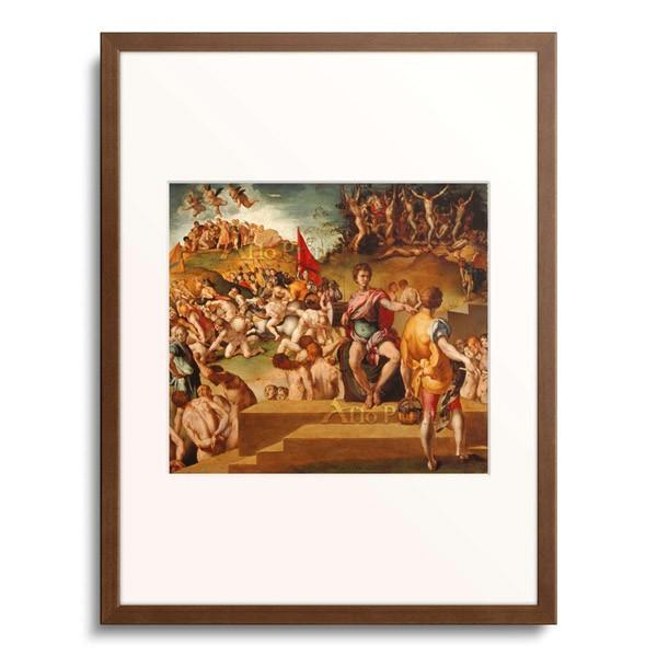 Artist:  Pontormo,Jacopo Carucci da,1494-1556/57 Imagetitle:  The Martyrdom of the Theban Legion. Location:  Florenz, Pa...