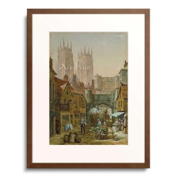 Artist:  Rayner, Louise,1829-1924 Imagetitle:  Bootham Bar, York. Dimensions:  36,51 x 25,10 cm Medium:  Pencil/Watercol...