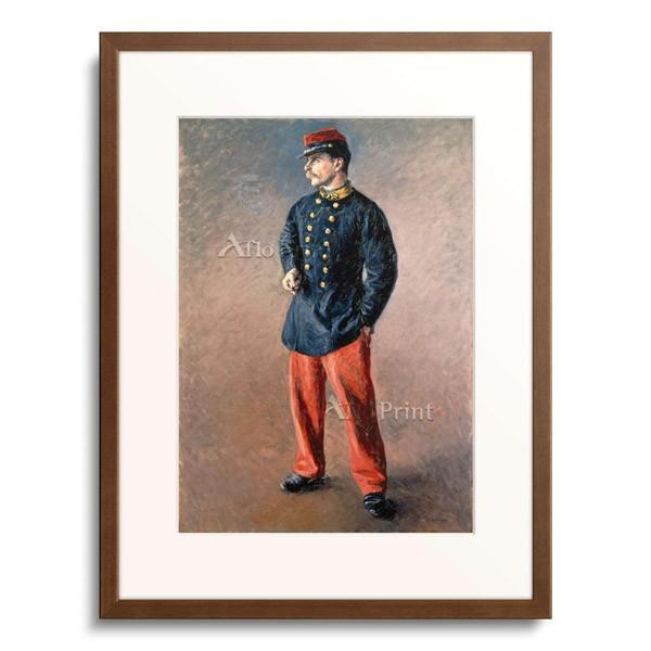 Artist:  Caillebotte, Gustave,1848-1894 Imagetitle:  A soldier. About 1881. Location:  Christie's Images Ltd