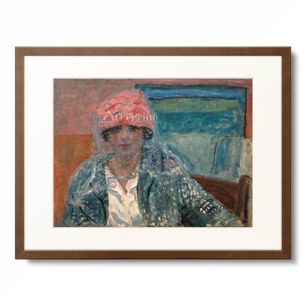ジャンル： ナビ派 親密派フランスの画家 Artist: Bonnard, Pierre,1867-1947 Imagetitle: Woman with a veil (Mme. Lucienne Dupuy de Frenelle). ...