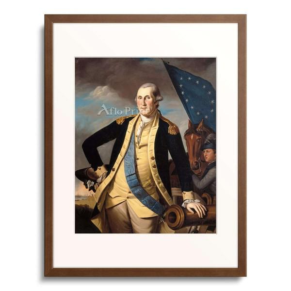 Artist:  Peale, Charles Willson,1741-1827 Imagetitle:  Portrait of George Washington. About 1780/1782 Location:  Christi...