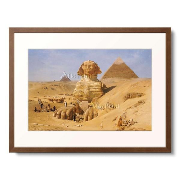 Artist:  Koerner, Ernst Carl Eugen,1846-1927 Imagetitle:  Die Ausgrabung der Sphinx. 1887. Dimensions:  101 x 151 cm Loc...
